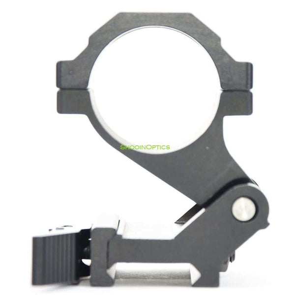 Folding Mount Quick-Release Picatinny Rail Base For 30mm Tube Magnifier ...