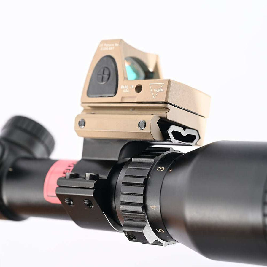 Rifle Scope 1 Inch 25.4mm Tube Ring With 20mm Rail Base For Red Dot ...