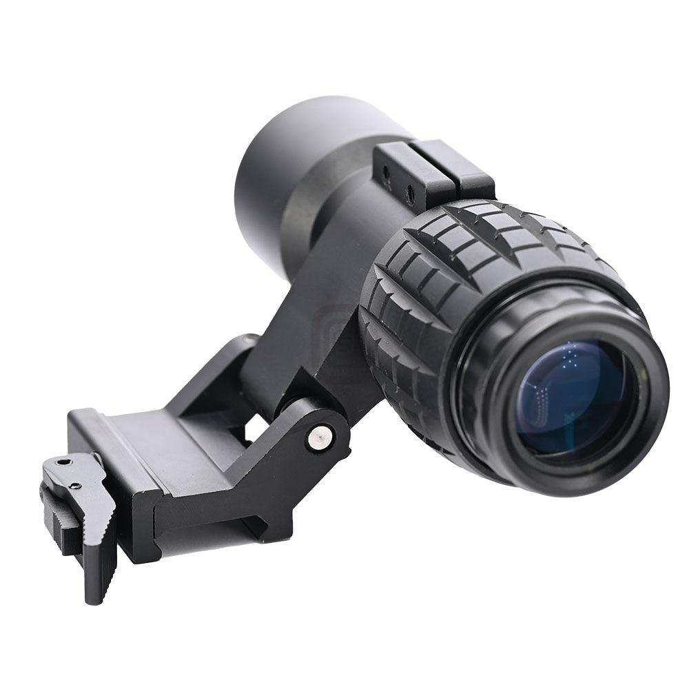 Shooin 3x Magnifier Optics Lens Fold Adjustable 20mm Quick Release ...